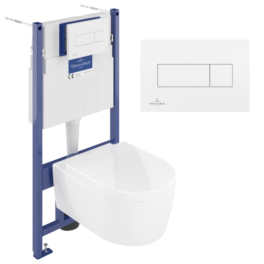 Villeroy & Boch Avento WC & ViConnect Pro S White Pack